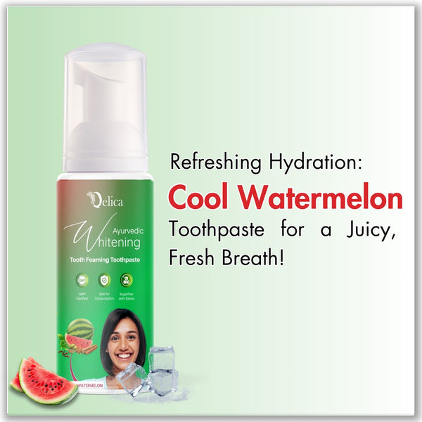 Teeth Whitening Foam – Cool Watermelon Flavor for a Bright Smile – My Store